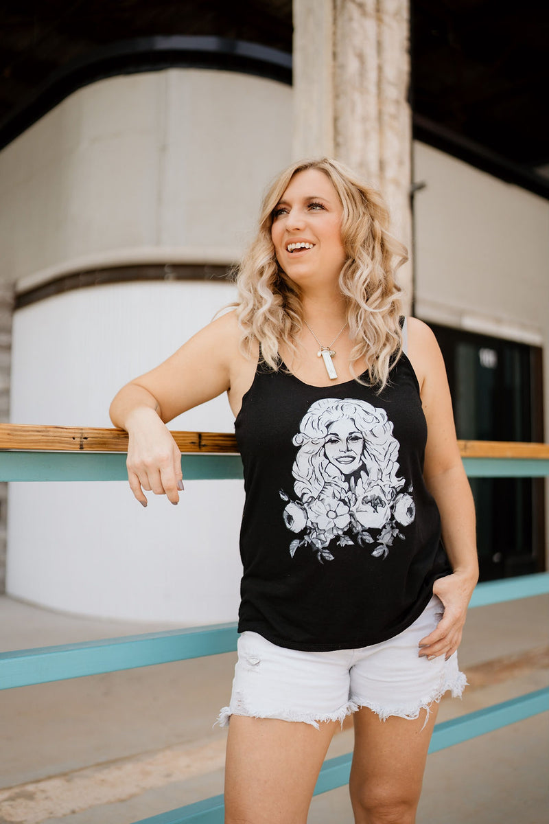 Dolly Floral Tank – Blue Jean Boutique
