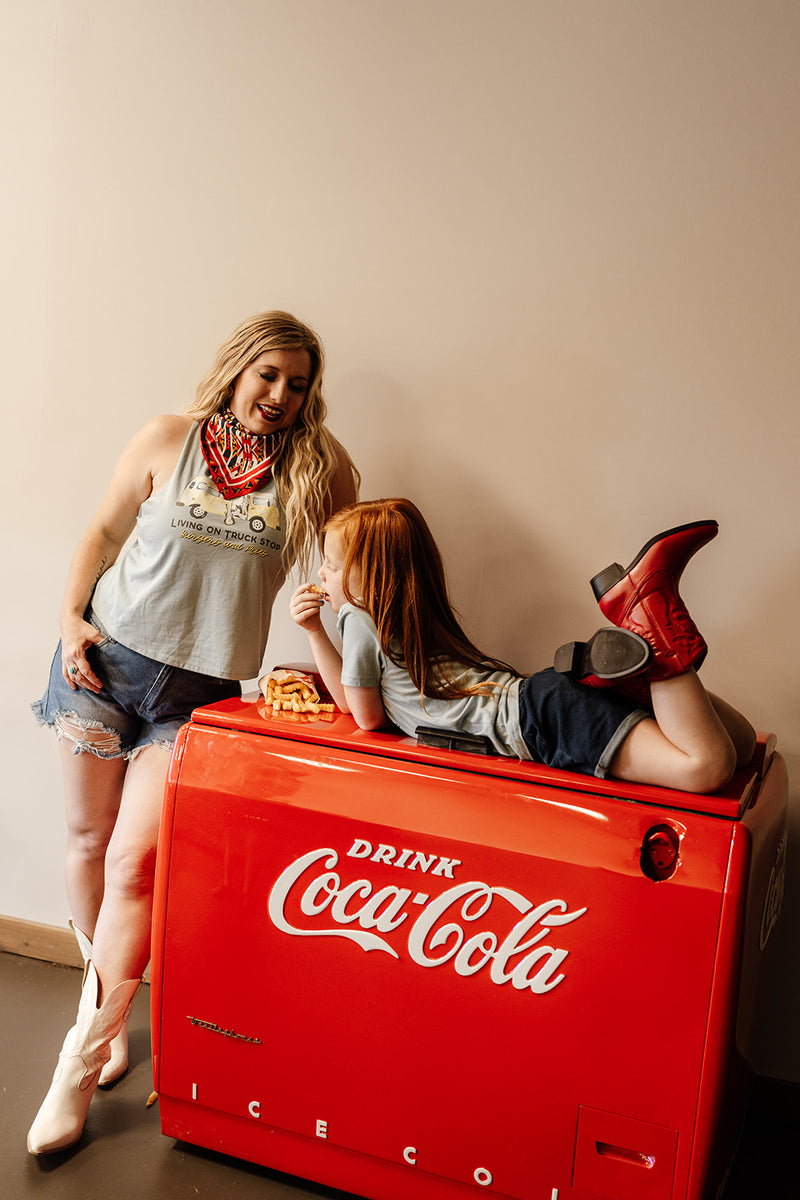 Burgers & Fries Tank – Blue Jean Boutique